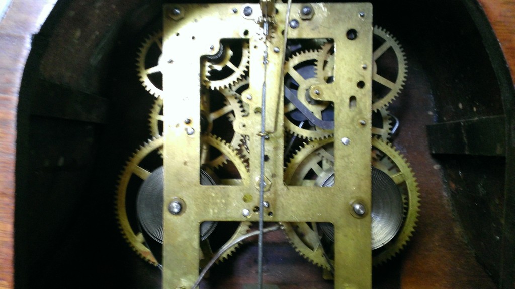 Sessions-Tambour-Mantel-Clock-c1930 (7) - Rescue Clocks