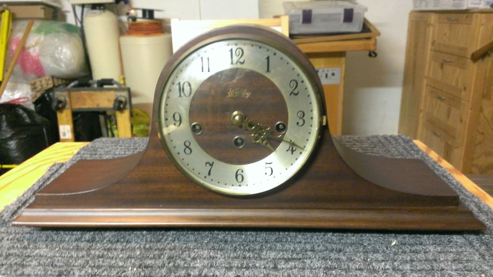 Welby Westminster Chime Mantel Tambour Clock c. 1971 Germany - Rescue ...