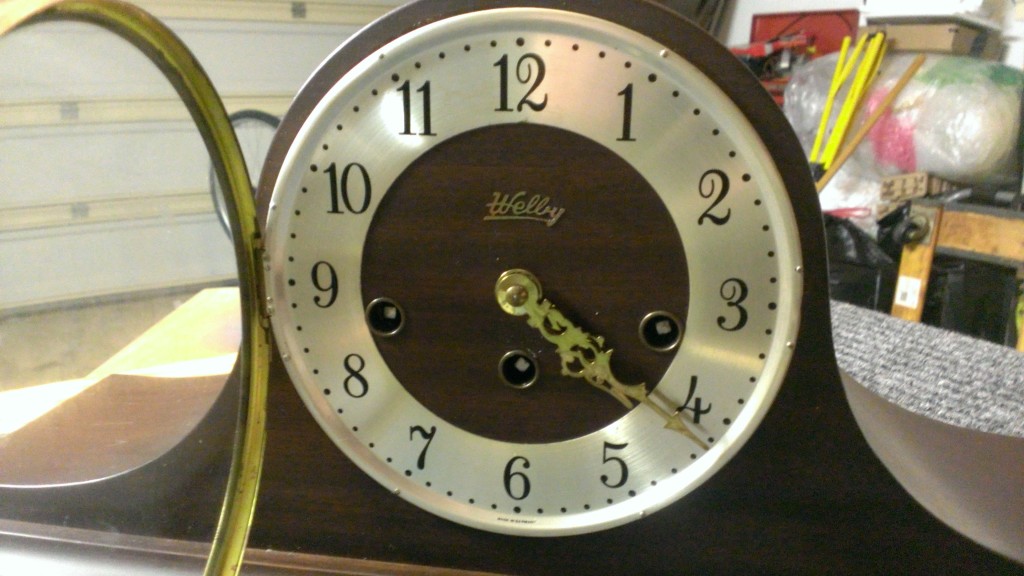 Welby Westminster Chime Mantel Tambour Clock c. 1971 Germany - Rescue ...
