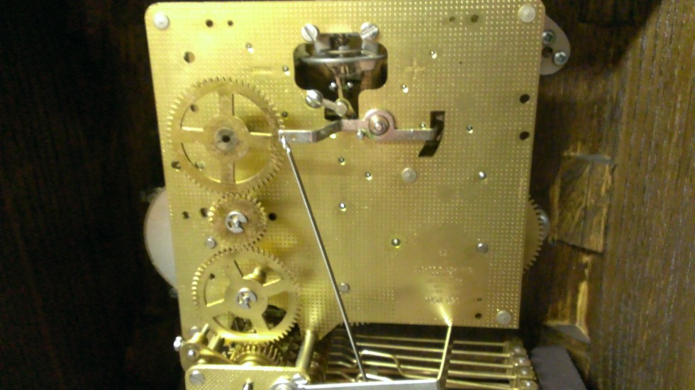 Linden Triple Chime Bracket Clock c. 1982 Germany - Rescue Clocks